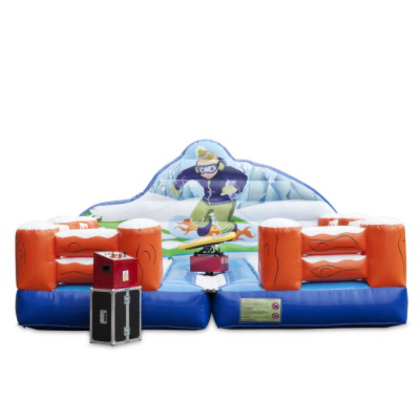 Rodeo snowboard simulator voor ieder winterfeest